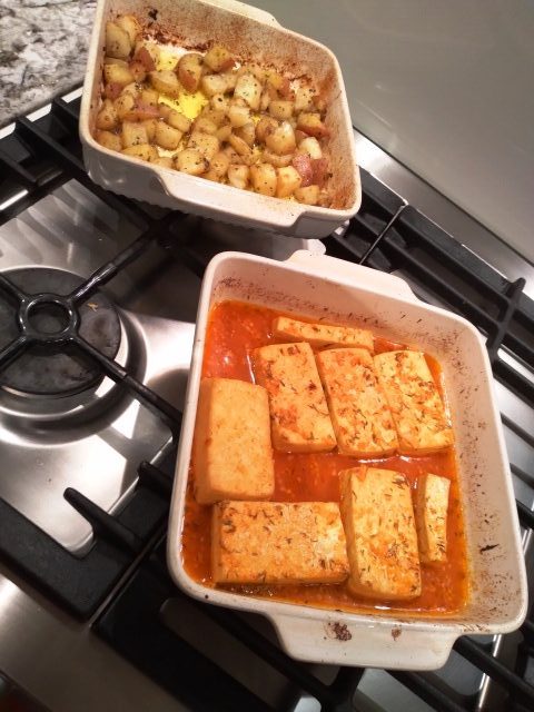 Lebanese Roast Tofu - New Veggie Cook